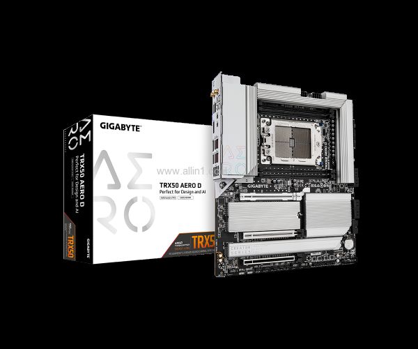 לוח Gigabyte TRX 50 AERO D for AMD Ryzen Threadripper pro 7000 | לוחות ...